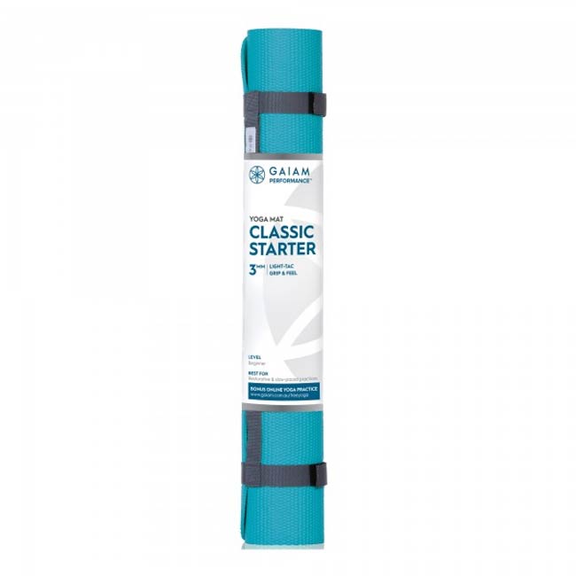 Gaiam Essential Yoga Mat Shadow Lily 3mm – The Sport Shop New Zealand