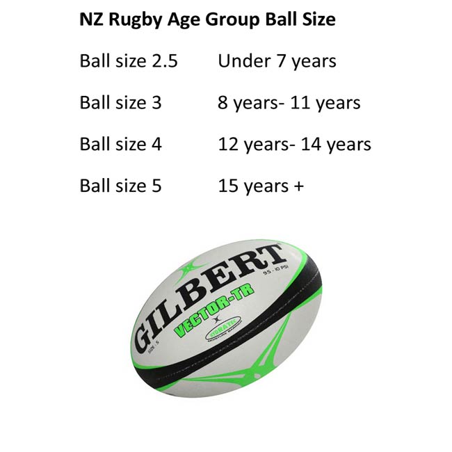 Gilbert TR-21 Training Rugby Ball Size 4 – The Sport Shop New Zealand