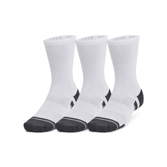 Under Armour Unisex Performance Tech Crew Socks 3 Pack – The Sport Shop ...