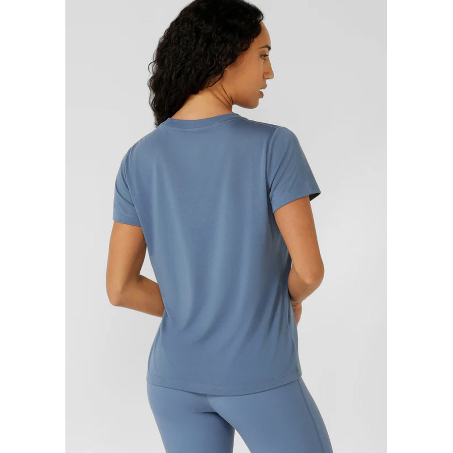 Lorna Jane Lotus T-Shirt - Moonlight Blue – The Sport Shop New Zealand
