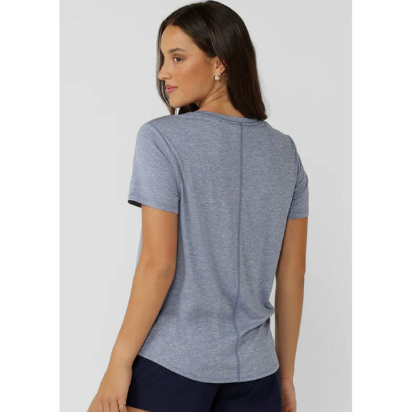 Lorna Jane Amy Dynamic Active T-Shirt – Light Misty Blue Marl – The ...