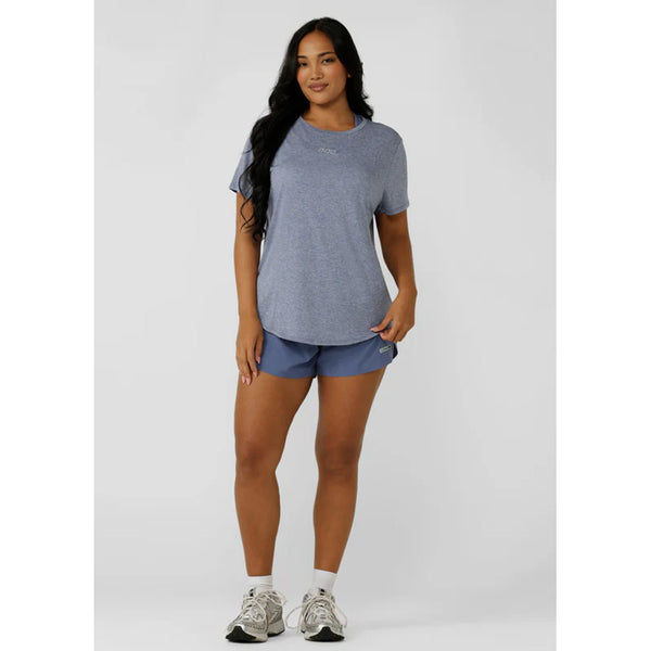 Lorna Jane Amy Dynamic Active T-Shirt – Light Misty Blue Marl – The ...