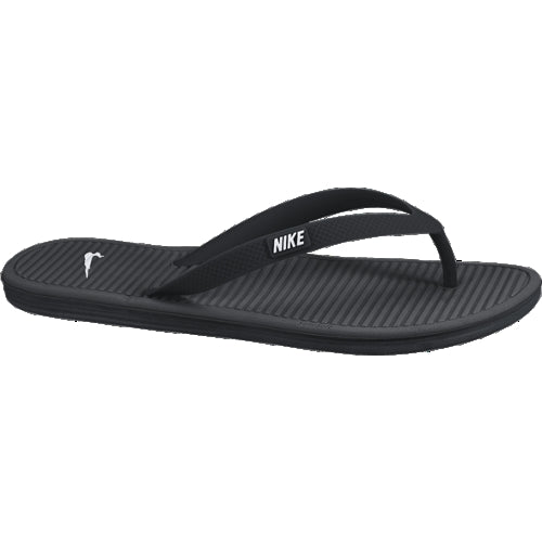NIKE SOLARSOFT THONG II BLACK WHITE – The Sport Shop New Zealand